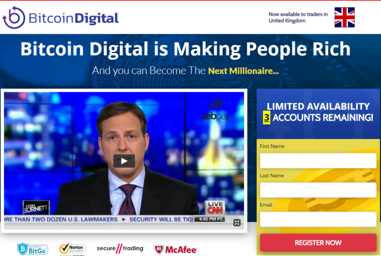 Bitcoin Digital Review| Legit or Scam? - Top10TradingPlatforms